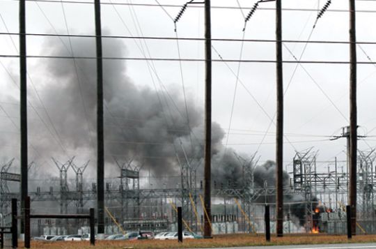 Explosion at power substation – Houston Home Journal