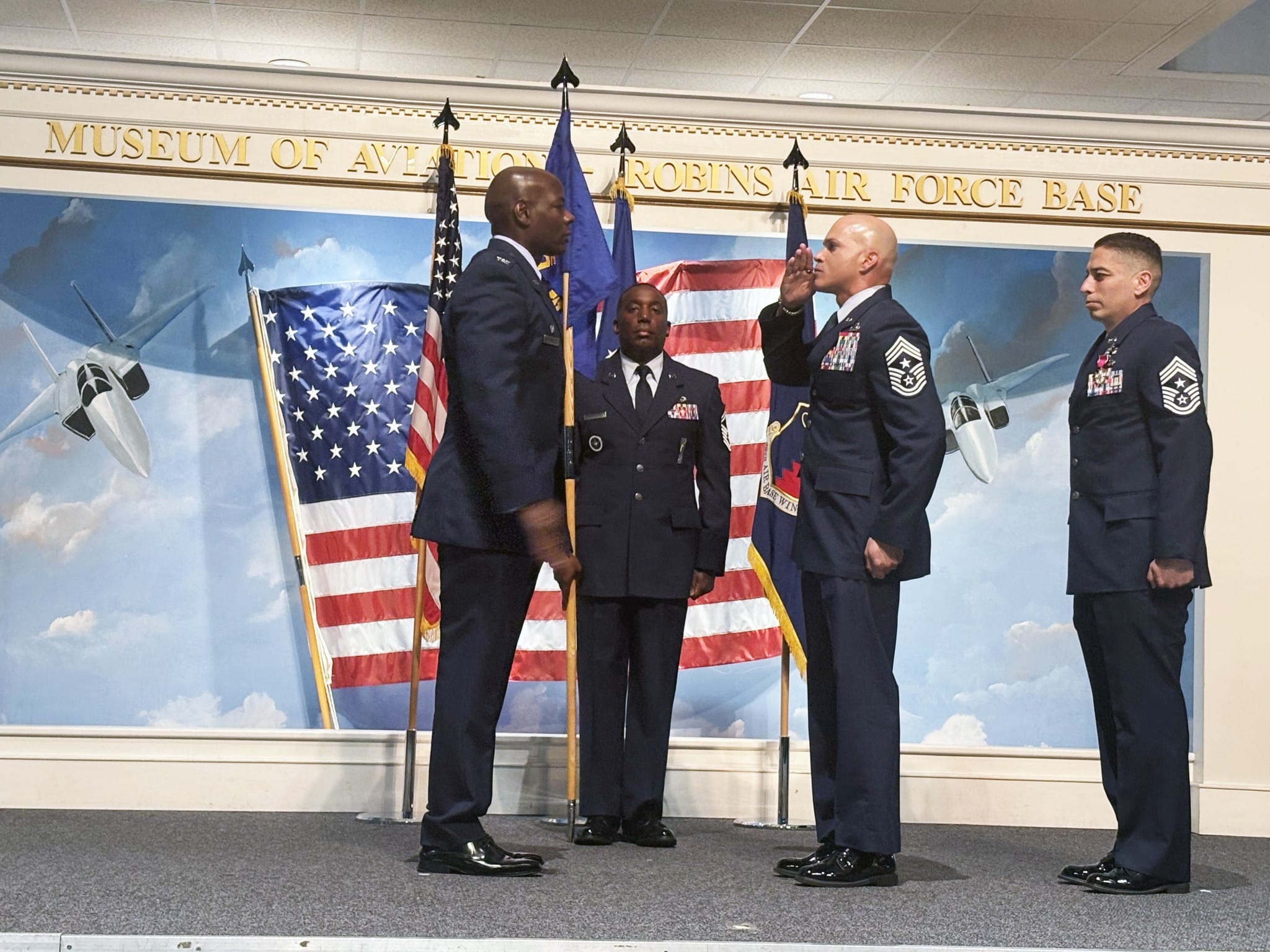 Team Robins welcomes new Command Chief in Change of Responsibility ...