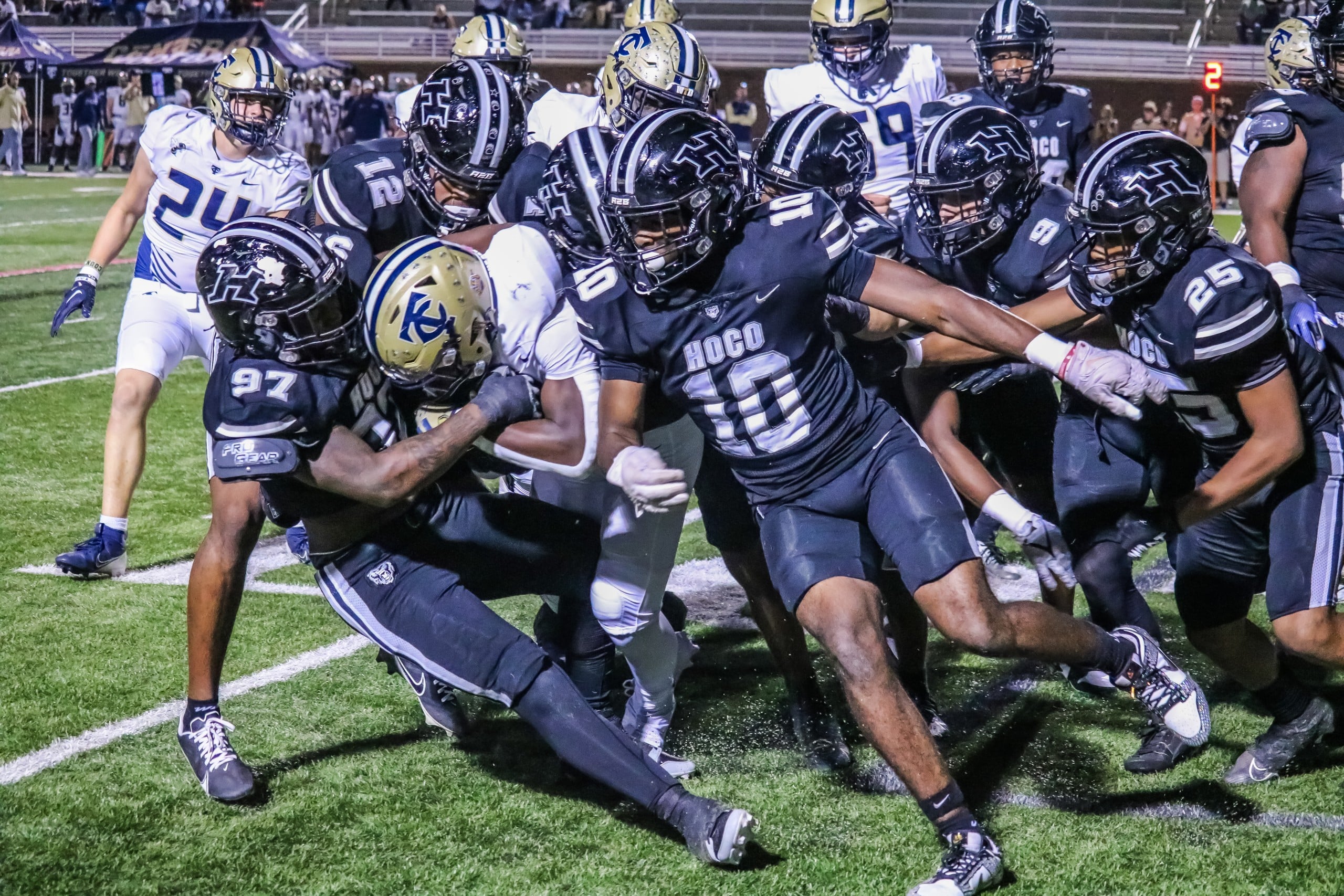 PHOTOS: Houston County football falls at home to Thomas County Central ...