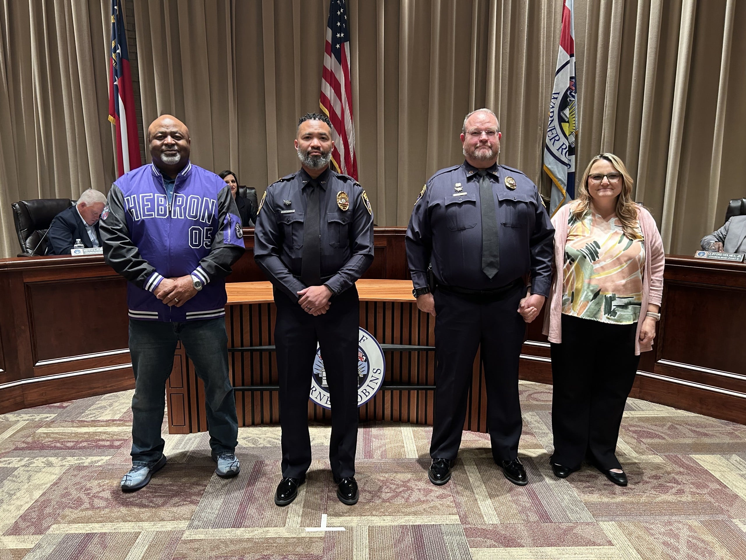 Warner Robins recognizes promoted employees, Mayor announces addition ...