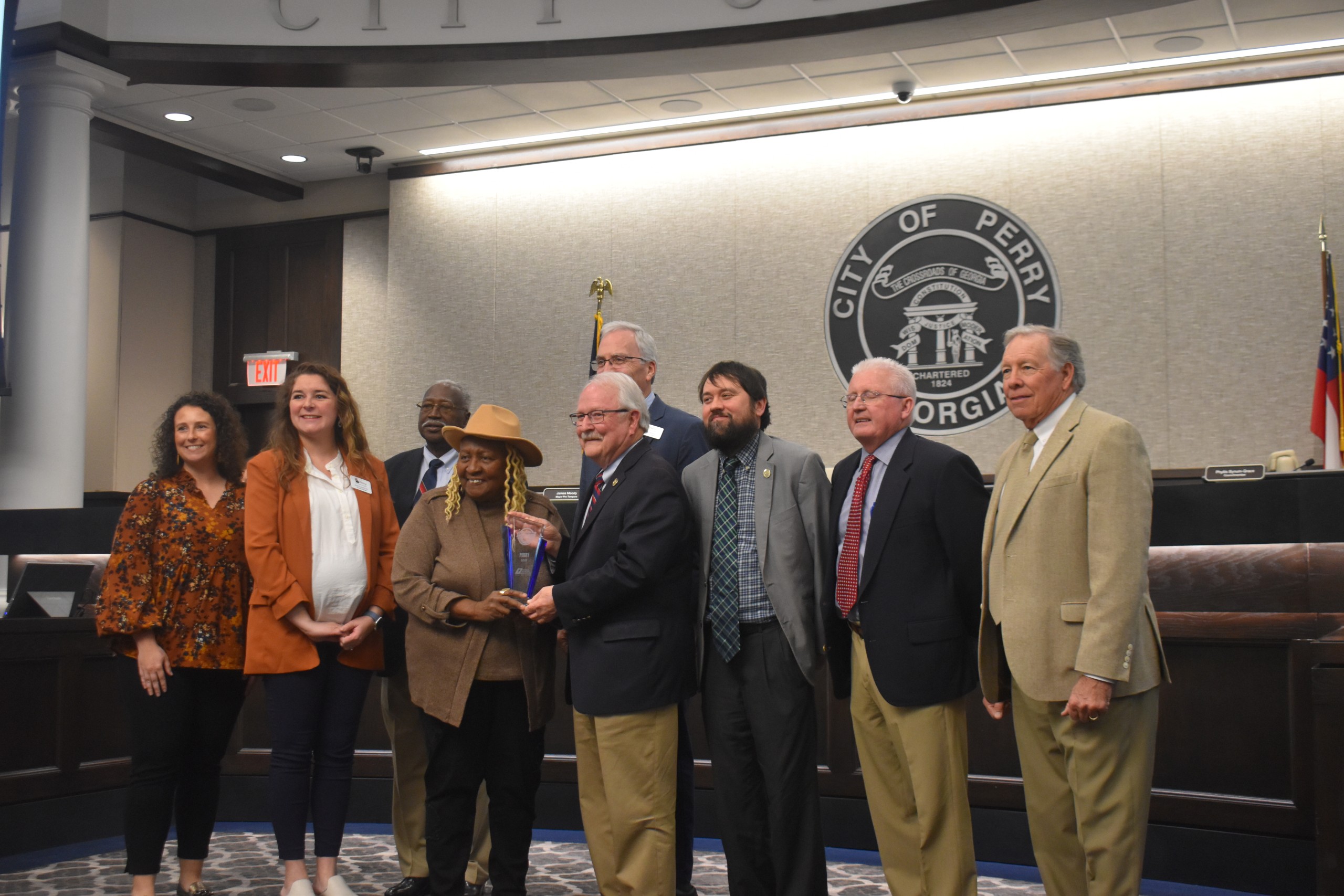 Perry council celebrates winning Visionary Cities award, discusses ...