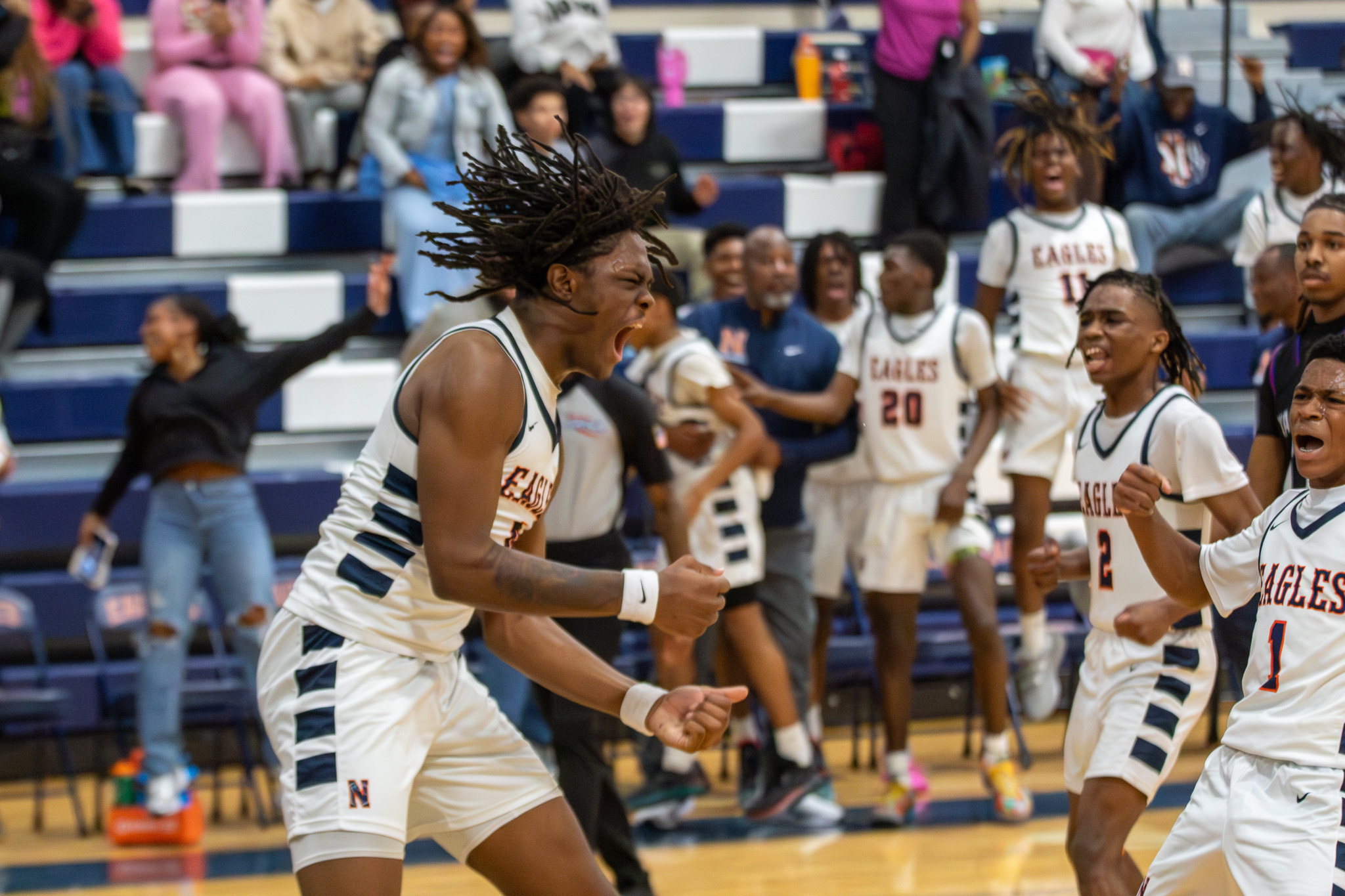 Northside basketball completes 14-point comeback to leapfrog Veterans ...