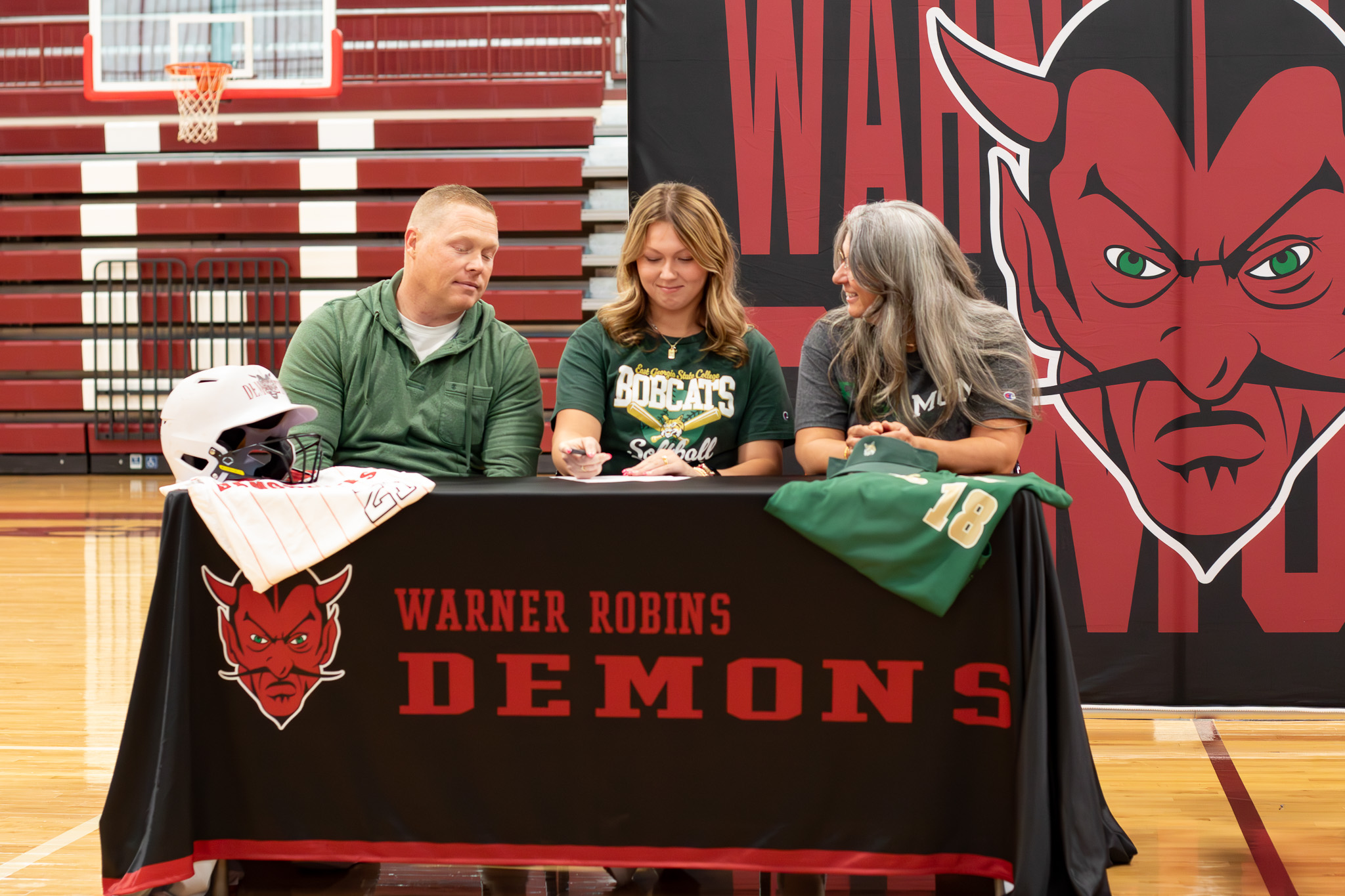Warner Robins’ Sydnee McAbee and Gabe Jacobs sign Letters of Intent ...